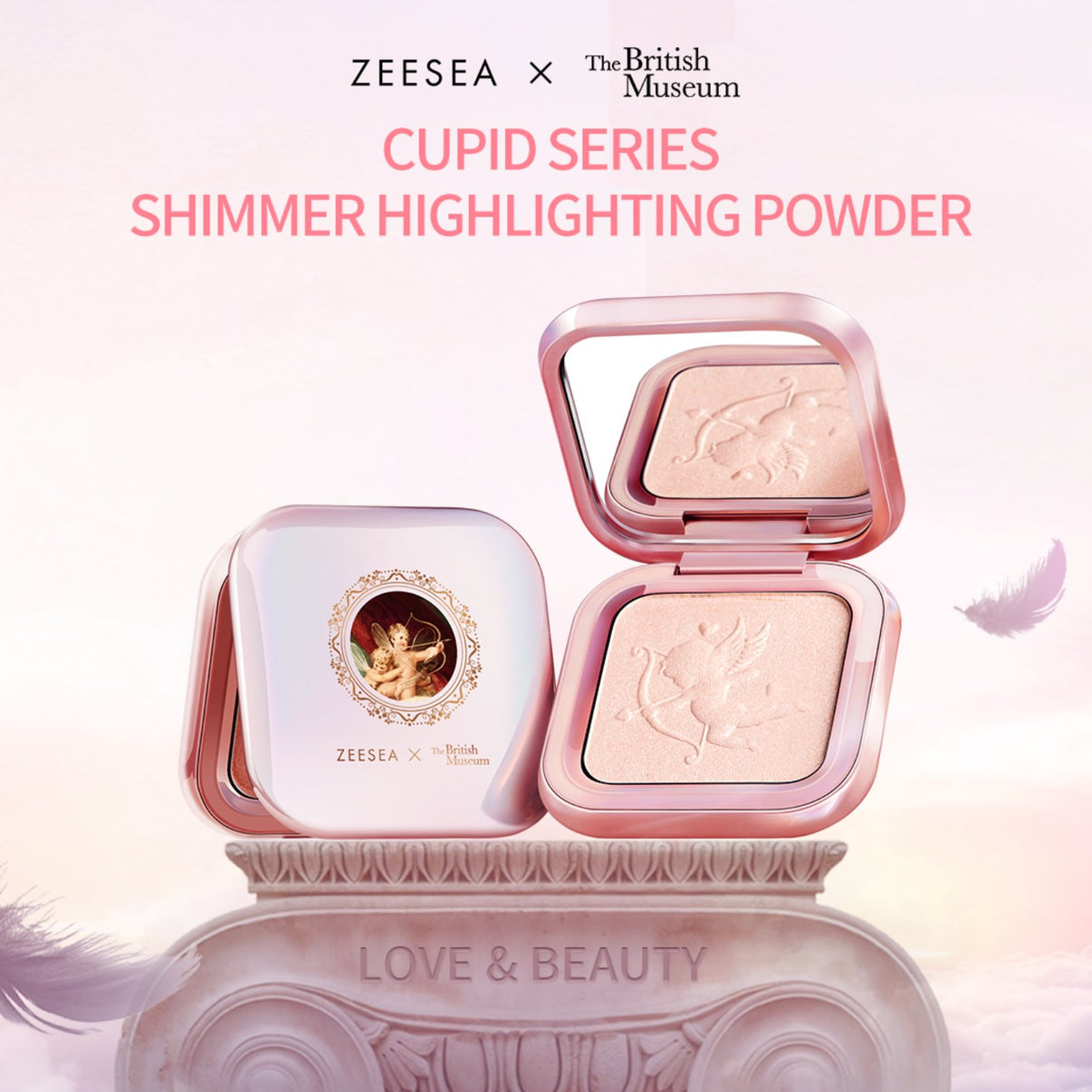 CUPID SERIES SHIMMER HIGHLIGHTING POWDER – ZEESEA
