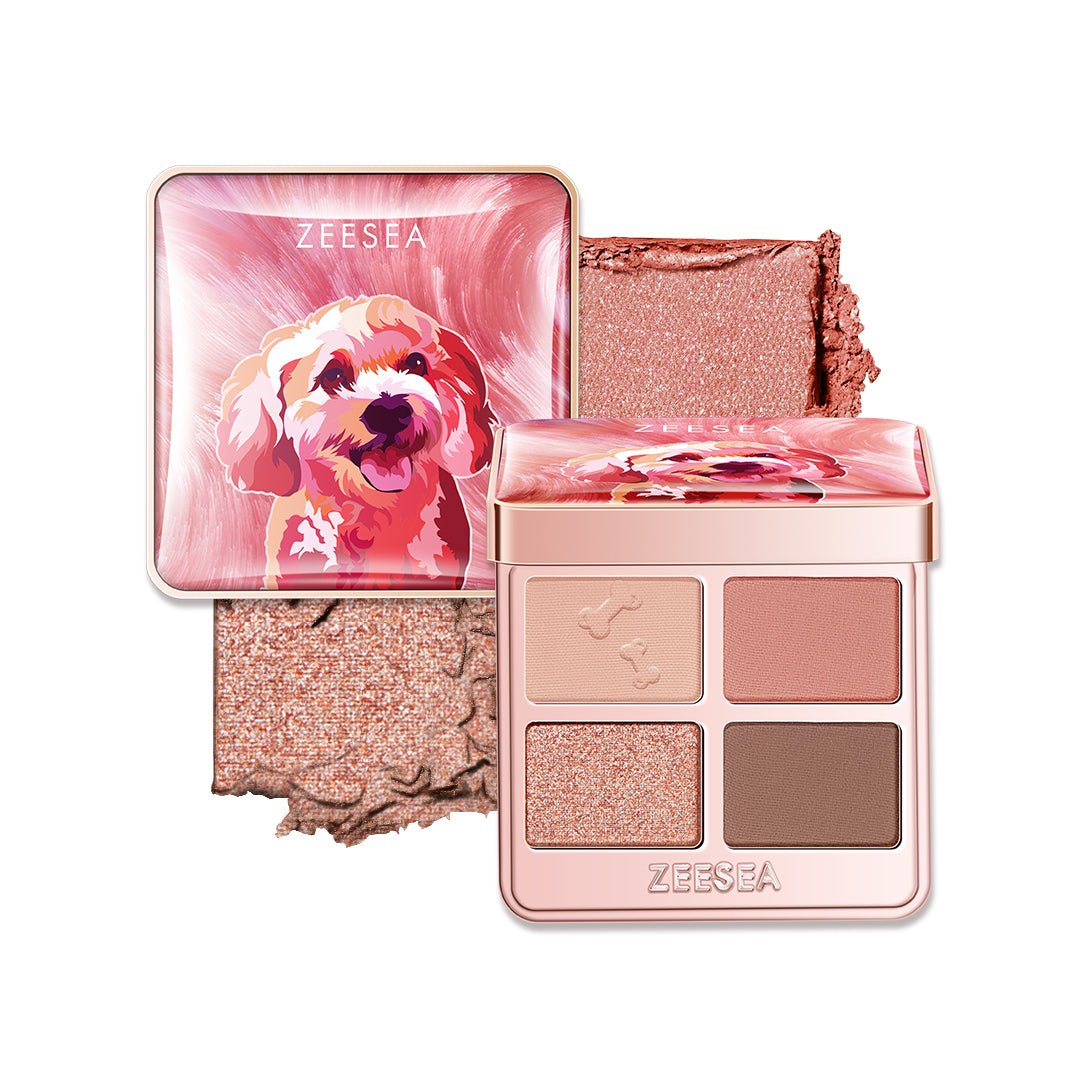Tipsy Kitty Eyeshadow Quad – ZEESEA